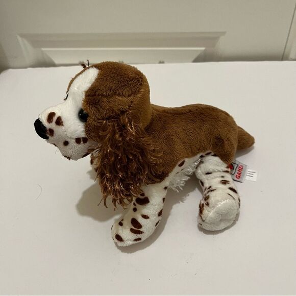 GANZ | Toys | Realistic Dog Plush Springer Spaniel 9 Bean Stuffed ...